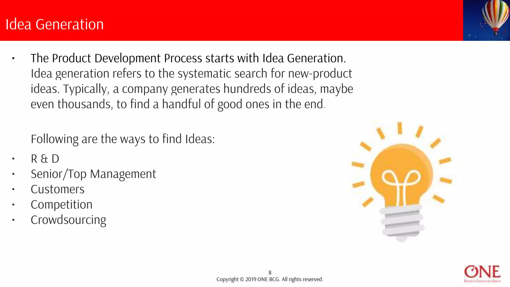 What is product development and its process? | PPTX