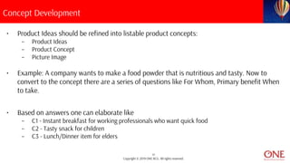 What is product development and its process? | PPTX
