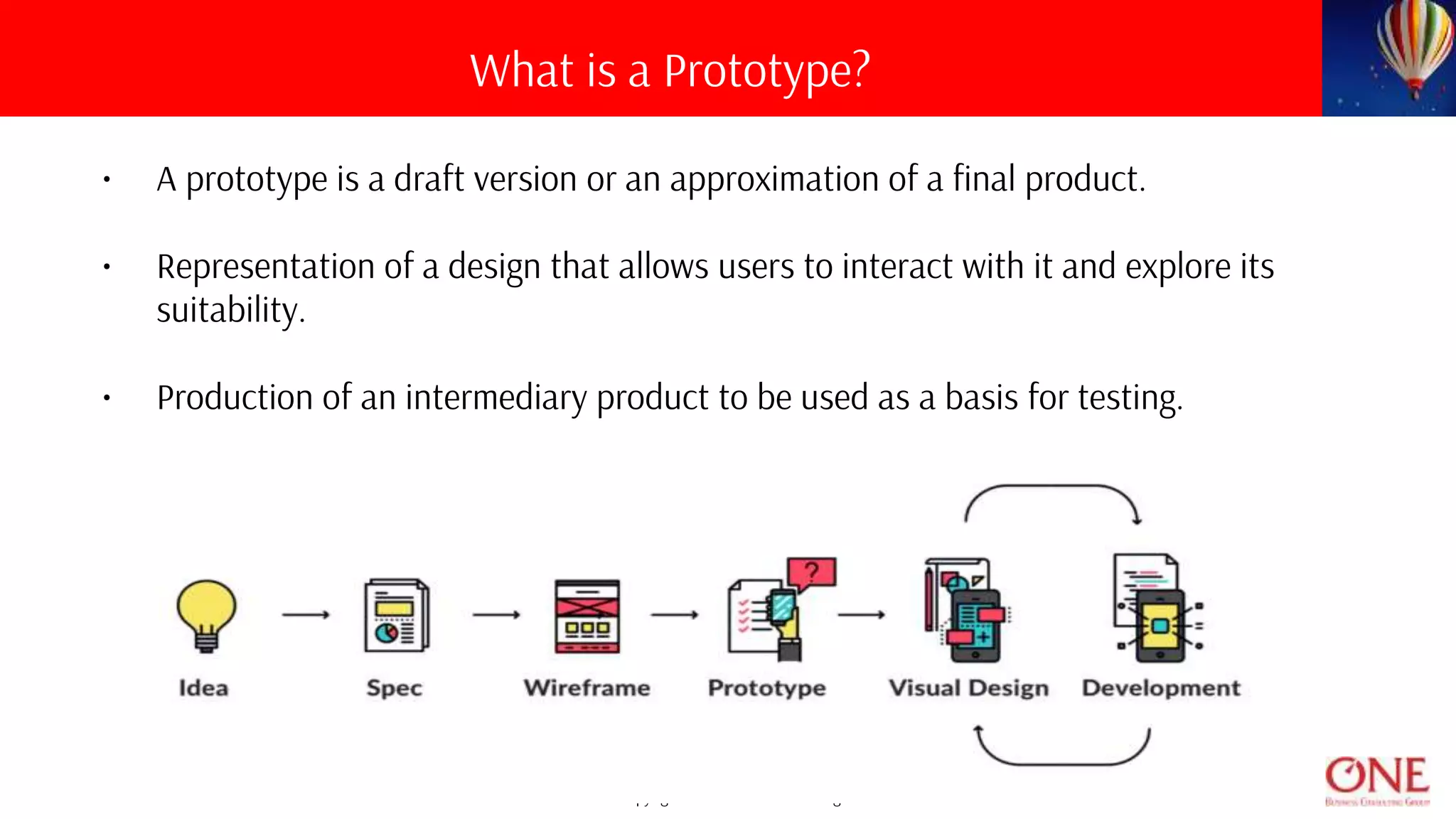 Prototype: Its methods, techniques, and key features. | PPT