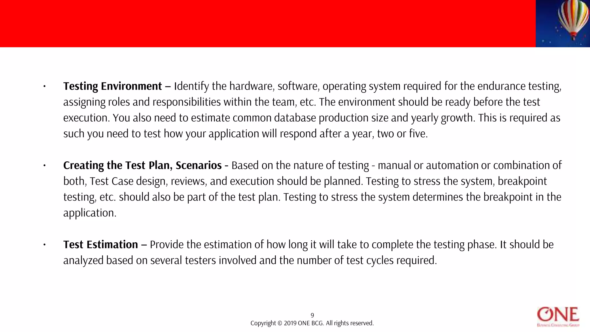 What is Load, Stress and Endurance Testing? | PPTX