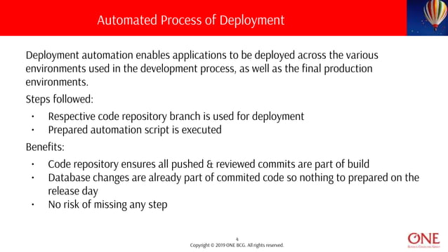 How to prepare a project for automated deployment? | PPTX