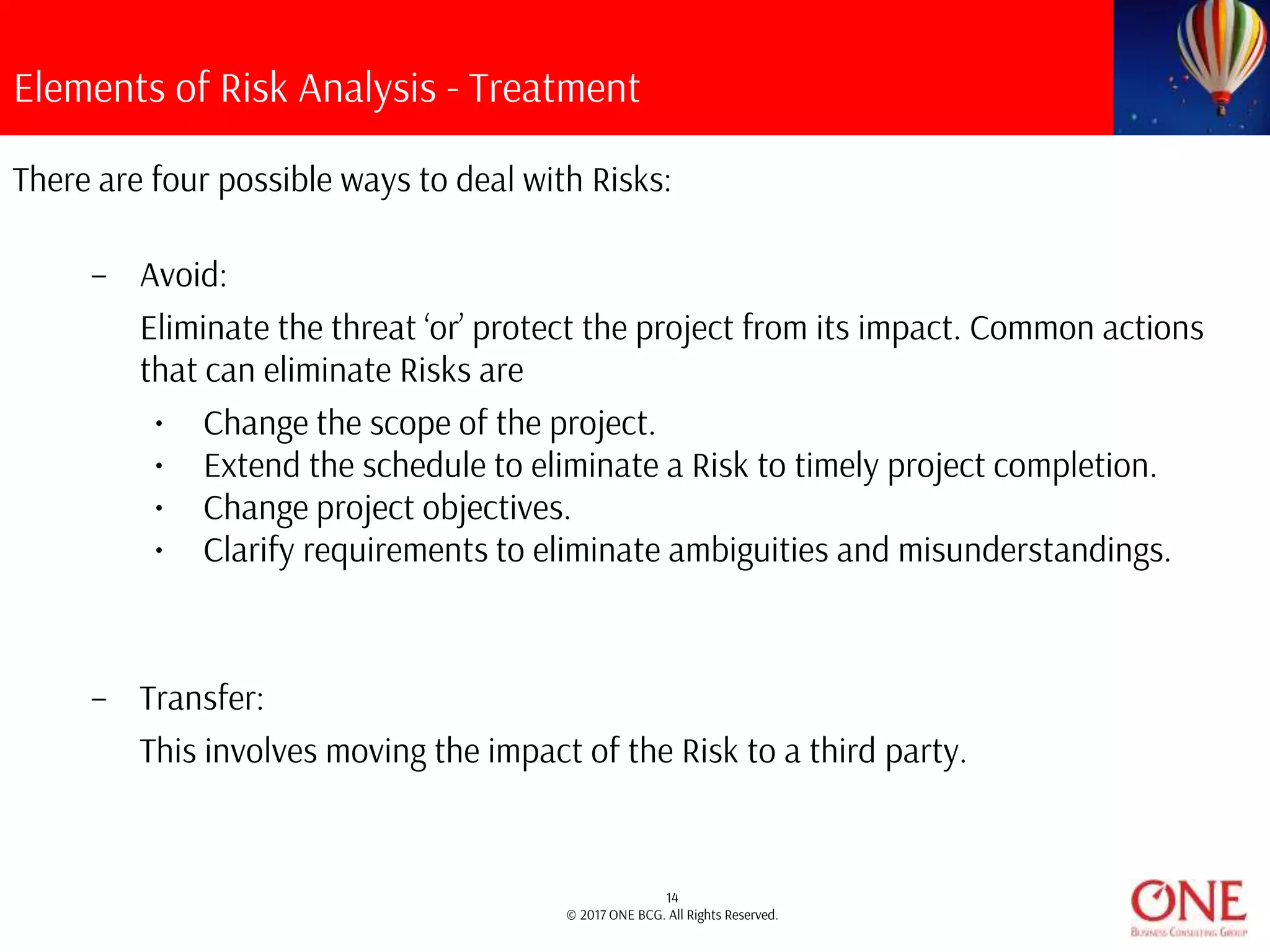 Software risk analysis and management | PPTX