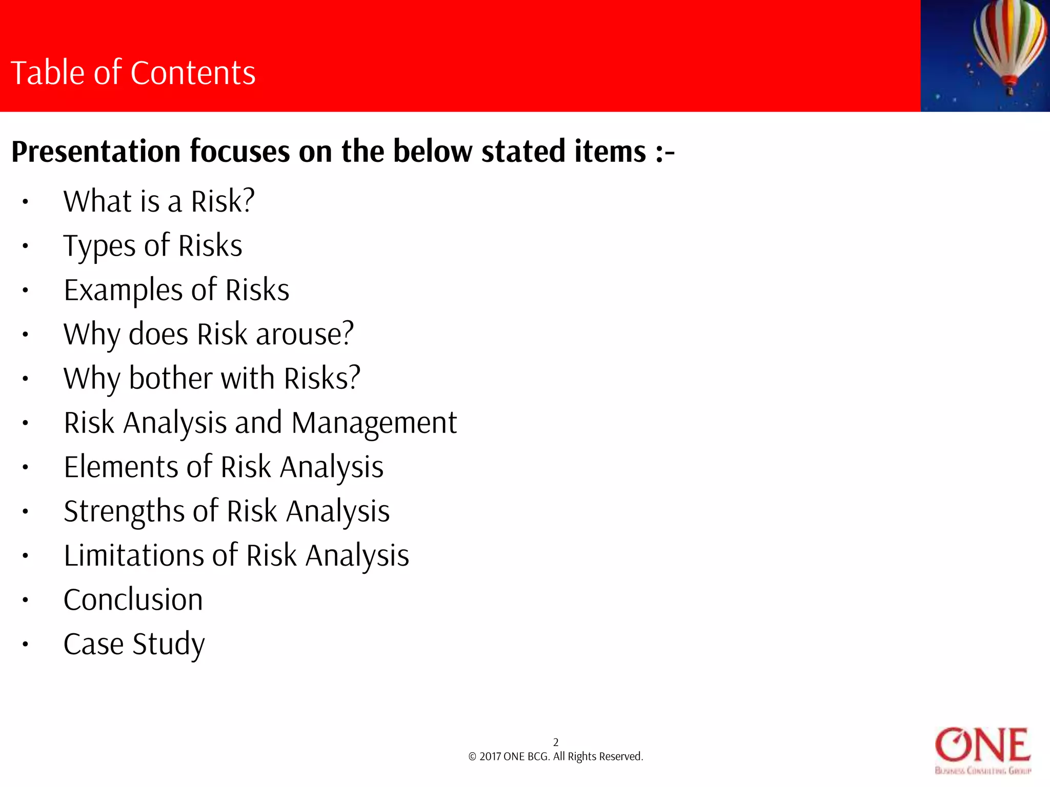Software risk analysis and management | PPTX