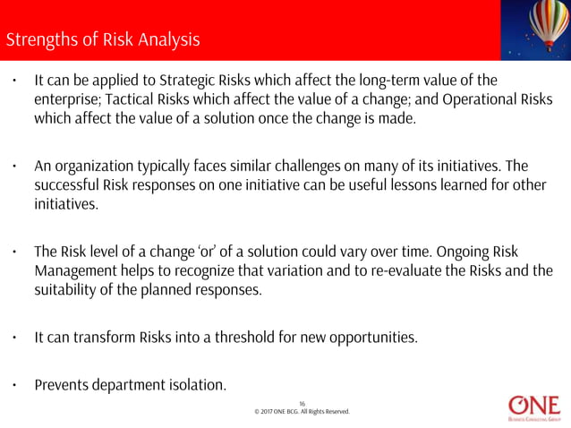 Software risk analysis and management | PPTX
