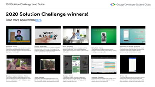2021 solution challenge guide | PDF