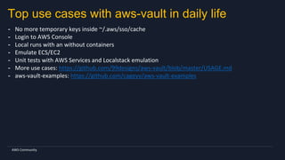 Security Basics in AWS or How To Get Rid of Hardcoded Credential and ...