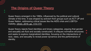 Beyond Binaries: Exploring the Depths of Queer Theory | PPT
