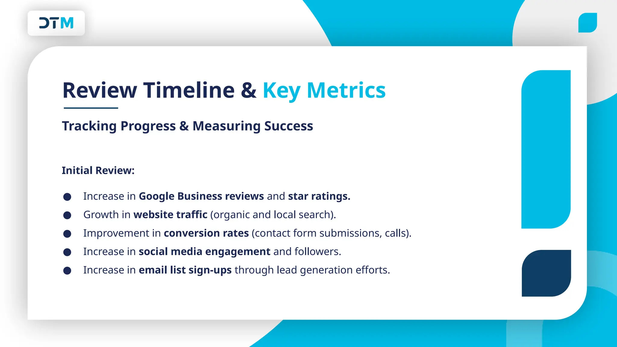 Total Online Presence Audit example presentation | PPT