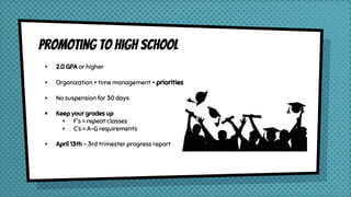 Academic & High School Planning | PPT