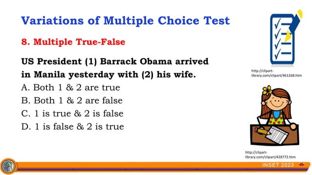 Copy of 9-Guidelines Multiple Choice and Matching Type Tests.pptx ...
