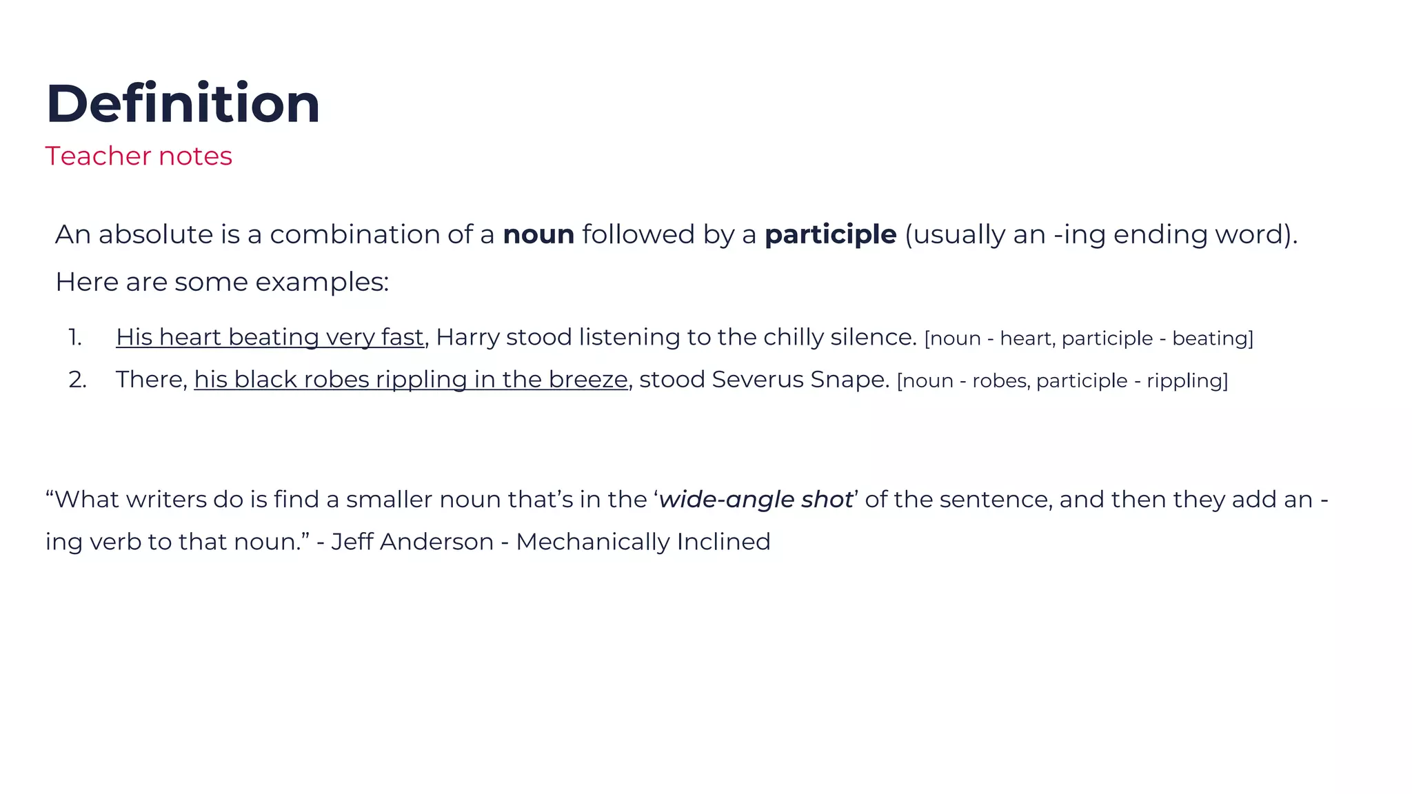 The absolute phrases | PPTX