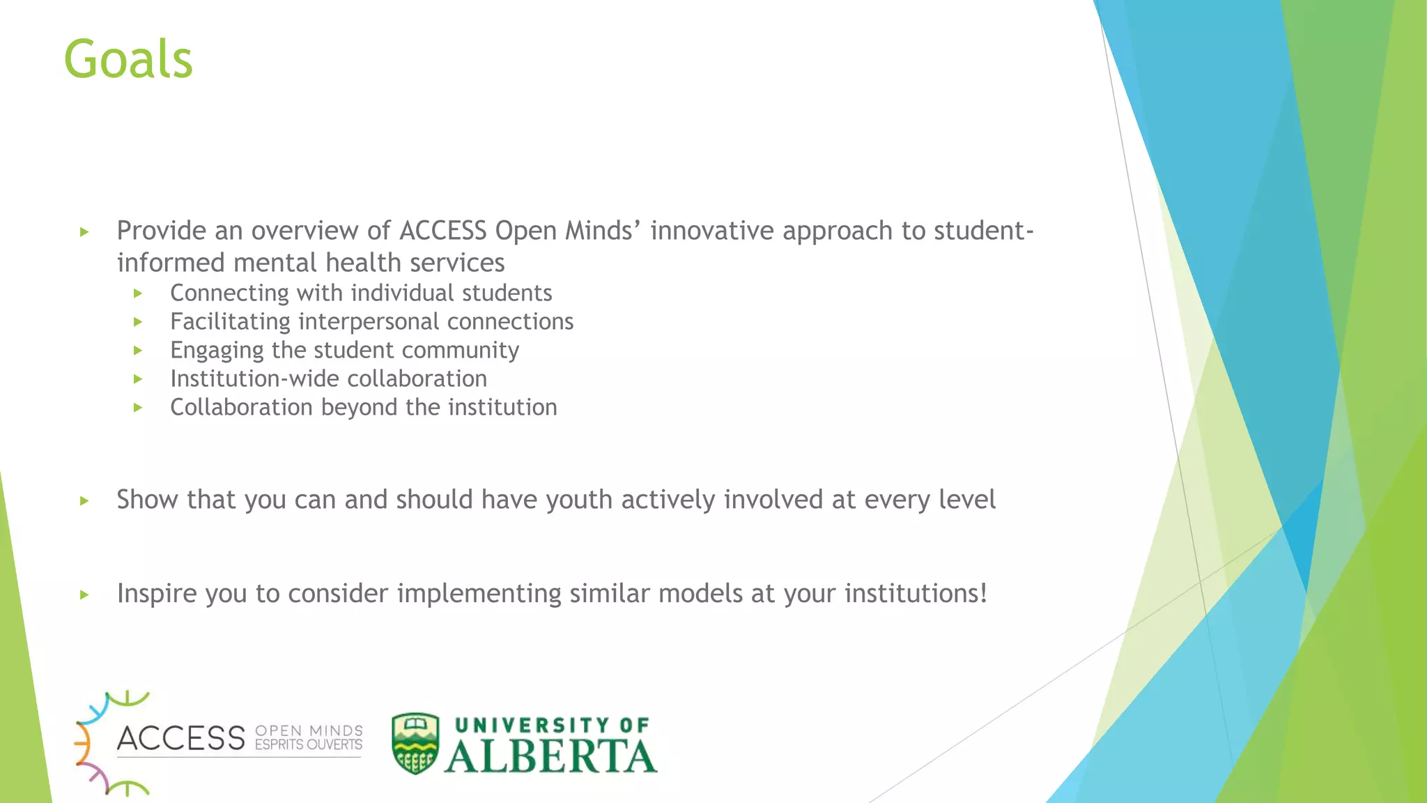 Building Connections in Student-Informed Mental Health | PPTX