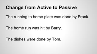Copy of active v.s. passive voice | PPT