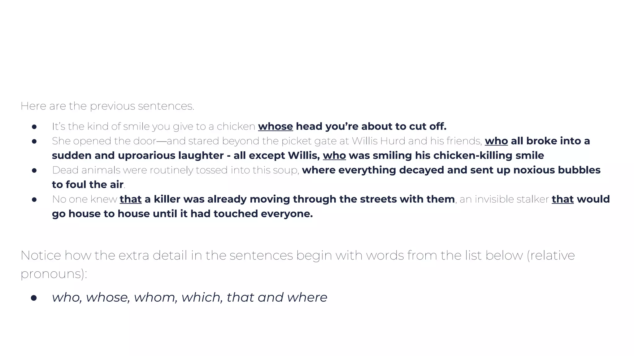 The adjectival clause | PPTX