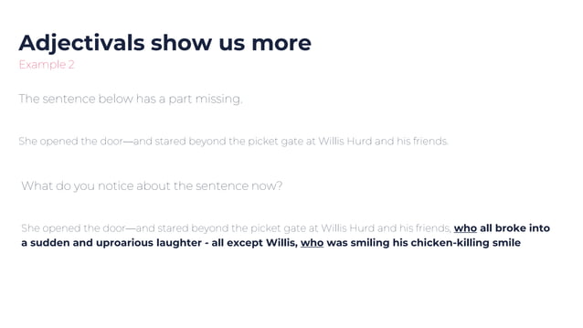 The adjectival clause | PPTX