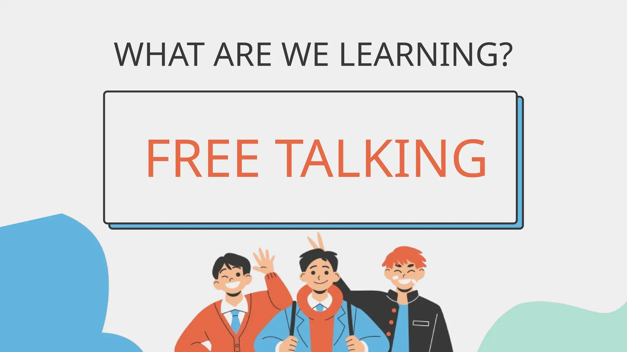 [ESL MATERIALS] Adult Trial Lesson - Free Talking | PPTX