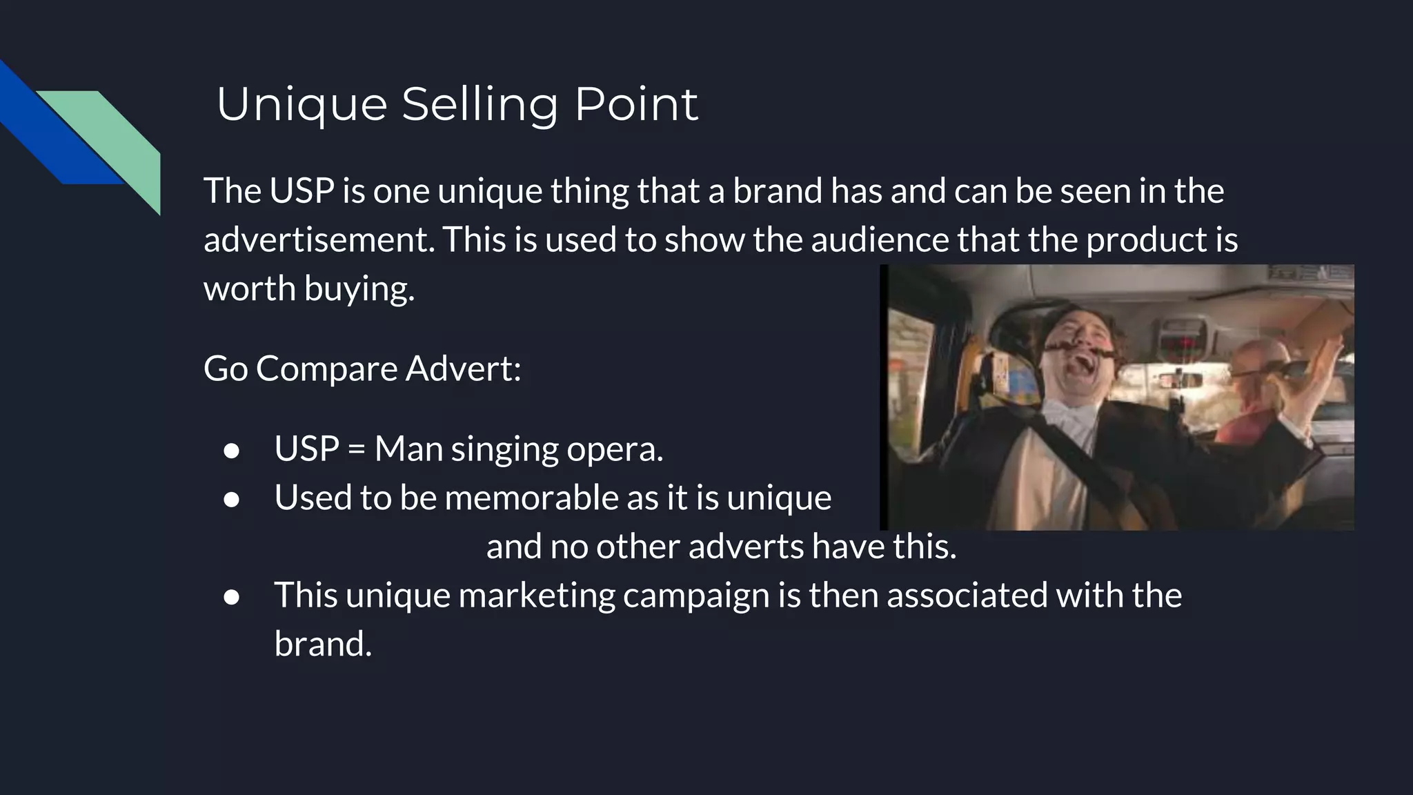 Structure and Techniques of Television Advert | PPT