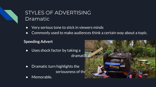Structure and Techniques of Television Advert | PPT