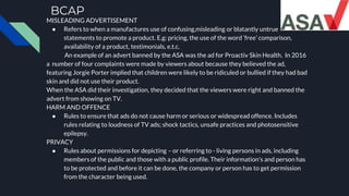 Structure and Techniques of Television Advert | PPT