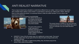 Structure and Techniques of Television Advert | PPT