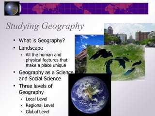 A Geographer’s World | PPTX