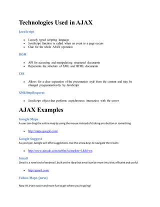 Copy of ajax tutorial | DOCX