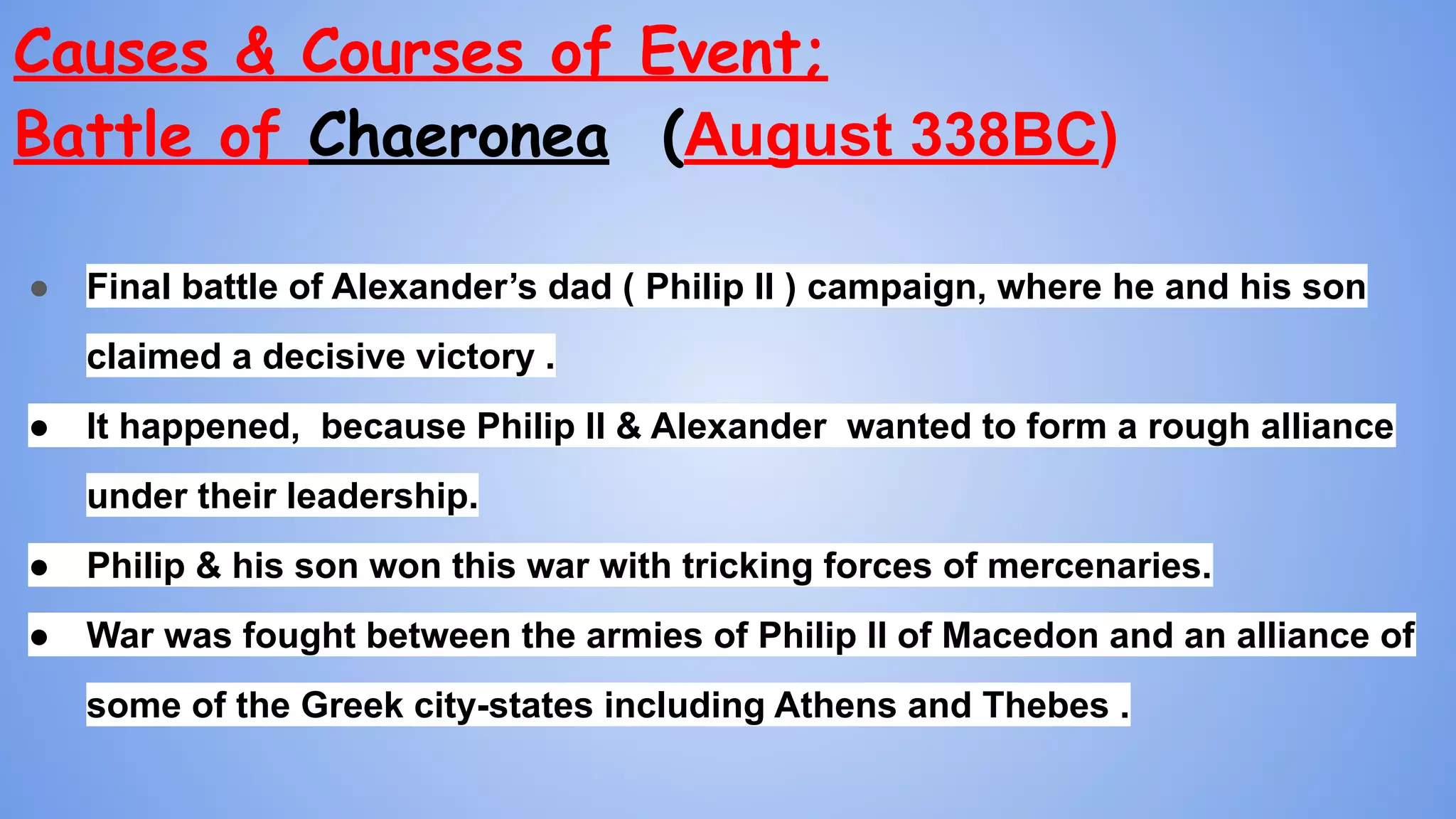 Alexander the great's history | PDF