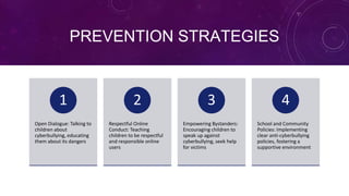 Awareness about cyberbulling and growing concerns | PPTX