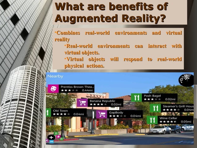 Augmented Reality | PPT