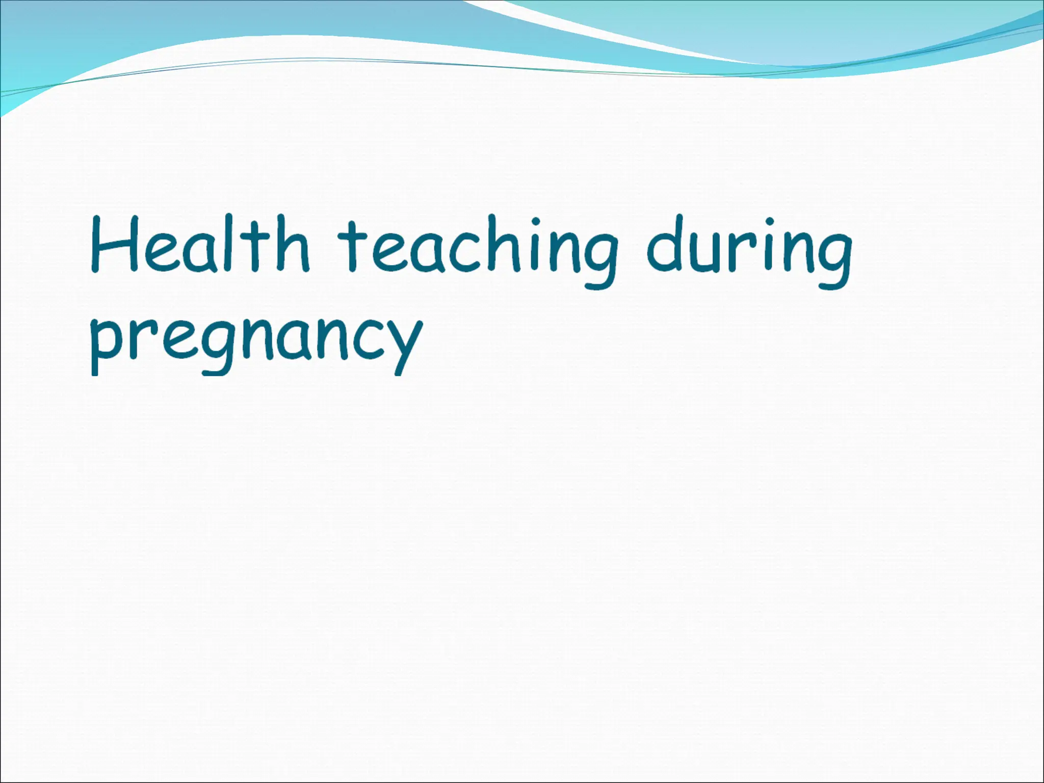 Copy of Antenatal care, ppt obstetrics and gynaecology | PPT