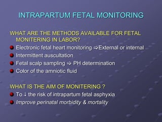 Copy of ANTENATAL FETAL MONITORING-Hatem.ppt