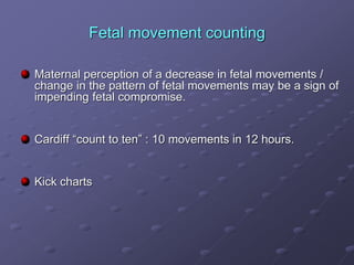 Copy of ANTENATAL FETAL MONITORING-Hatem.ppt