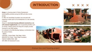 Aranya Low-Cost Housing: B.V. Doshi's Vision for Sustainable and ...