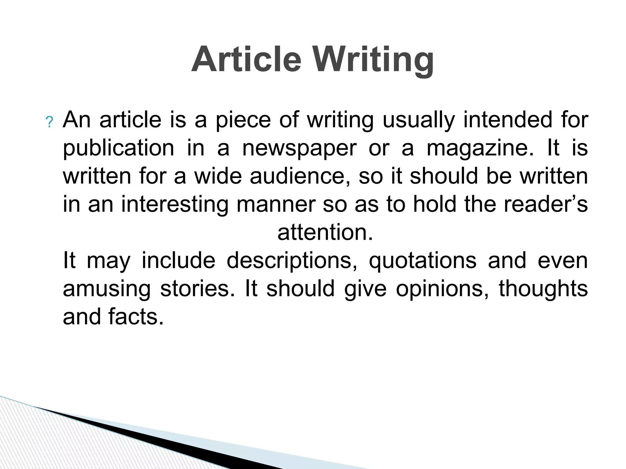 Copy of Article Writing_ class VIII (1).pptx