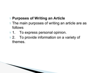 Copy of Article Writing_ class VIII (1).pptx