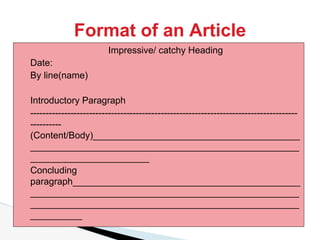 Copy of Article Writing_ class VIII (1).pptx