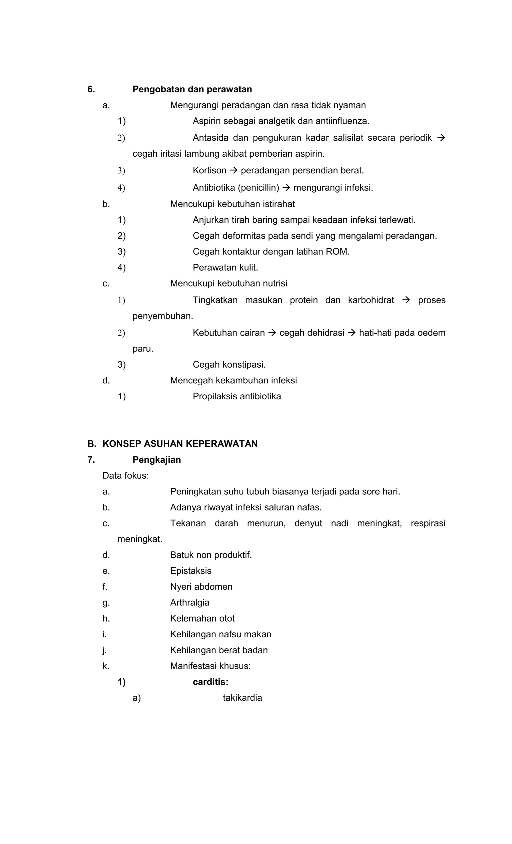 askep demam rematik | DOC