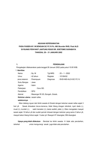 askep demam rematik | DOC