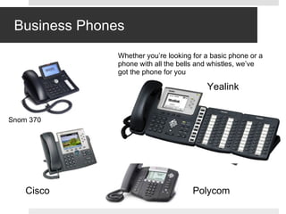 Telephone Systems, Phone Systems, VoI | PPT