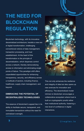 Navigating the Blockchain Revolution: Global Regulation and Future Outlook | PDF
