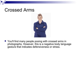 Different gesture in body language | PPT