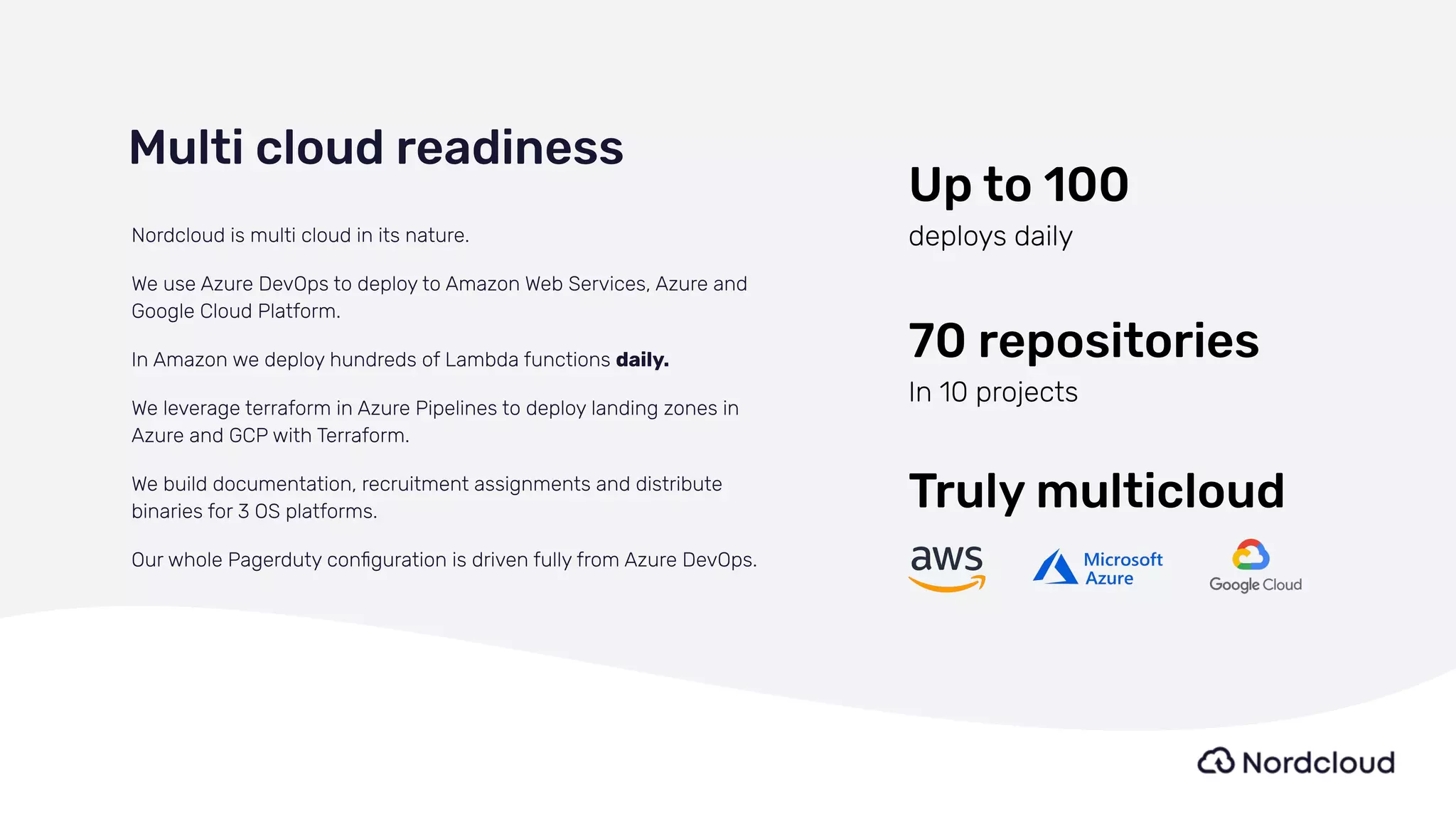 Azure DevOps case study in Nordcloud engineering | PPT | Free Download