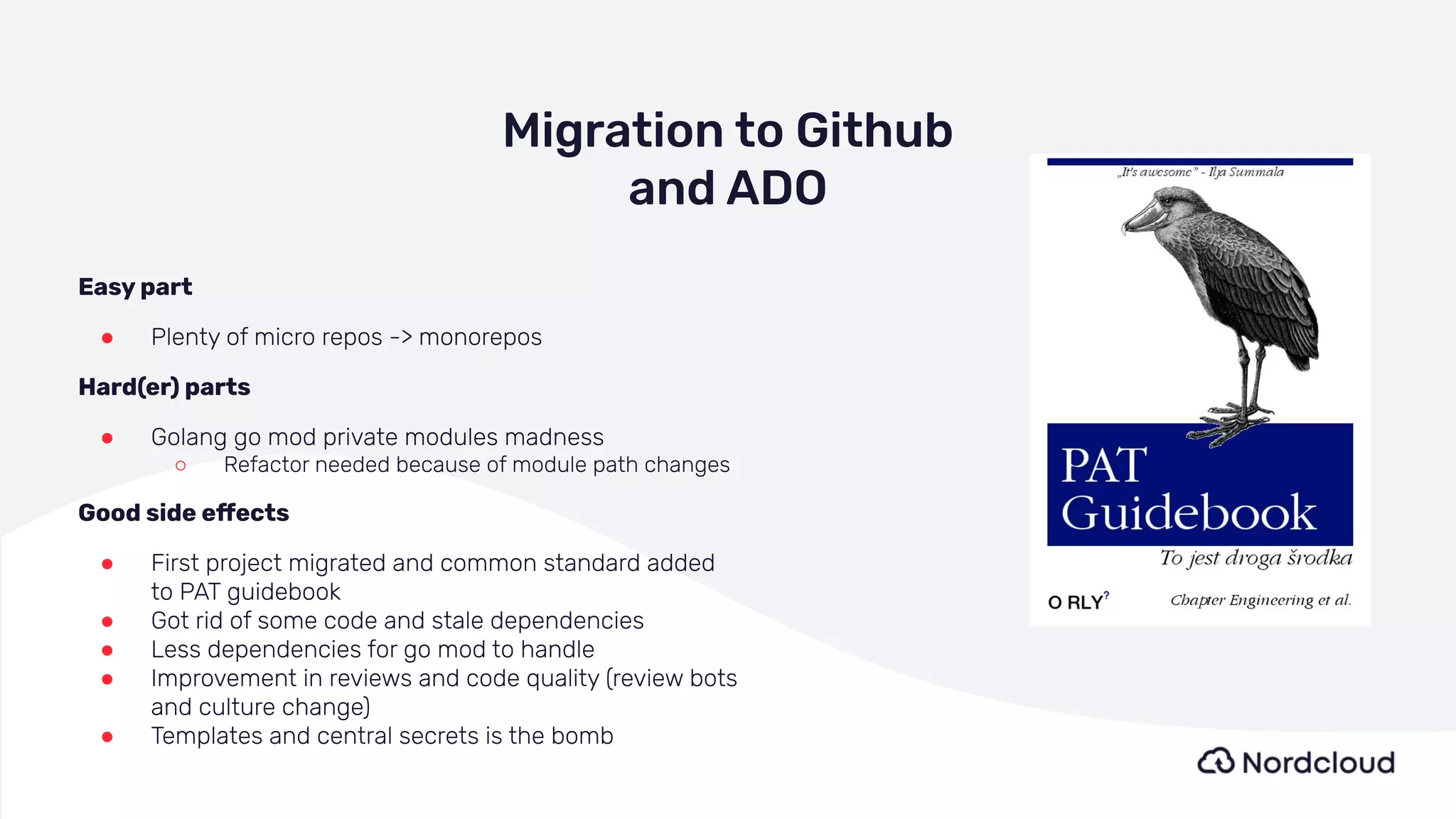 Azure DevOps case study in Nordcloud engineering | PDF