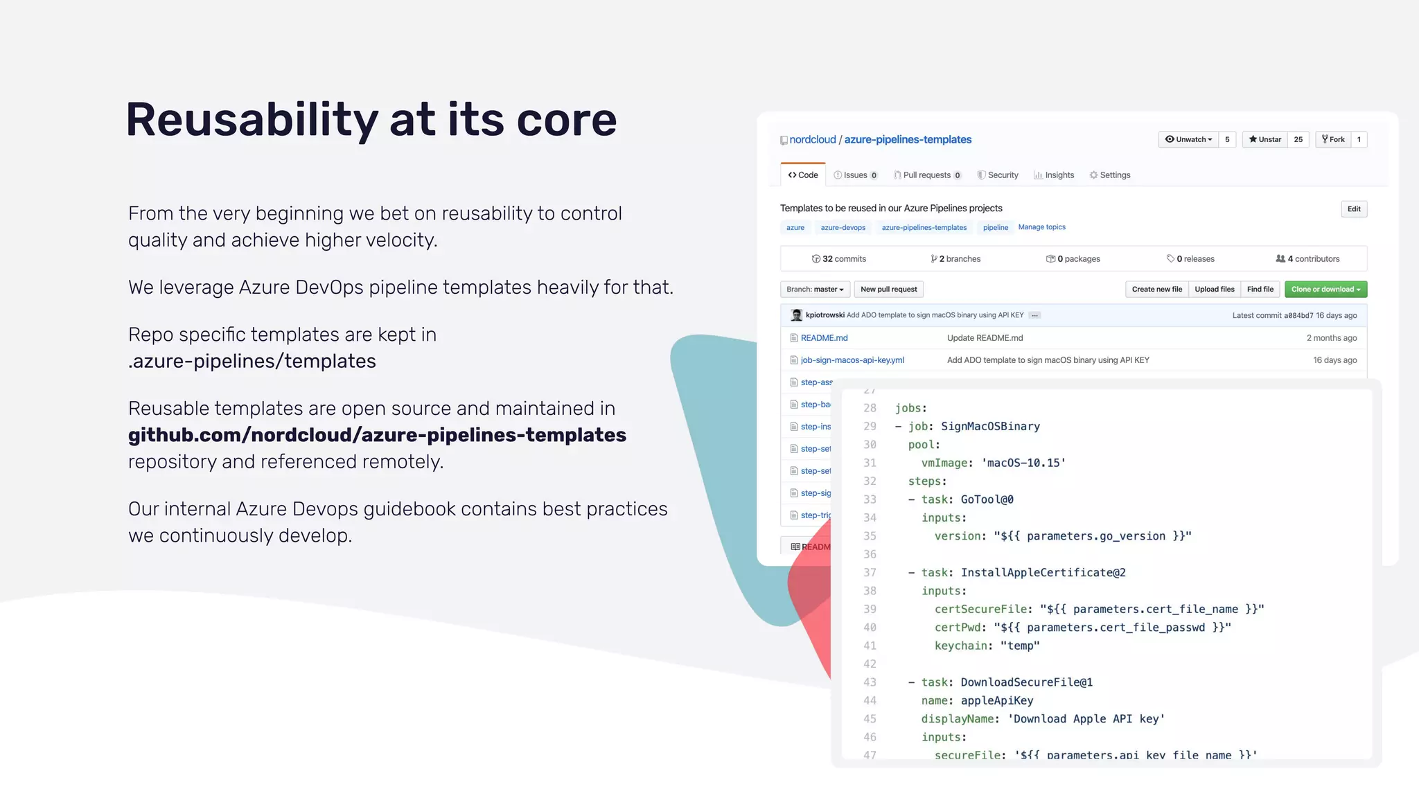 Azure DevOps case study in Nordcloud engineering | PPT