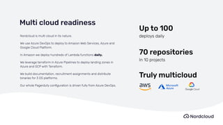 Azure DevOps case study in Nordcloud engineering | PDF
