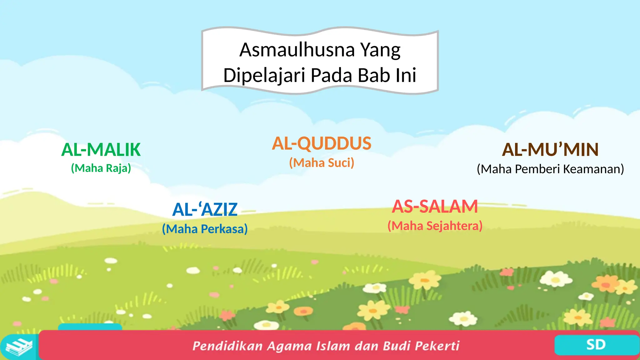BAB 2 PAI.pptx materi tentang asma ul husna | PPT