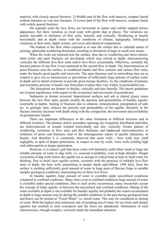 Groundwater Quality from Basaltic Aquifers, Dr. S. K. Vadagbalkar ...