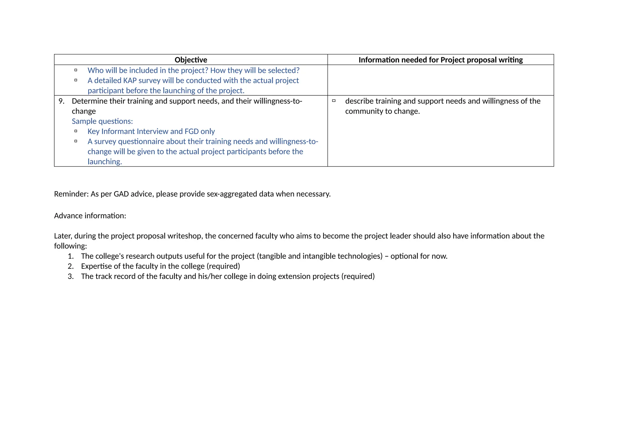 Copy of BASIC OBJECTIVES for Situational Analysis.docx