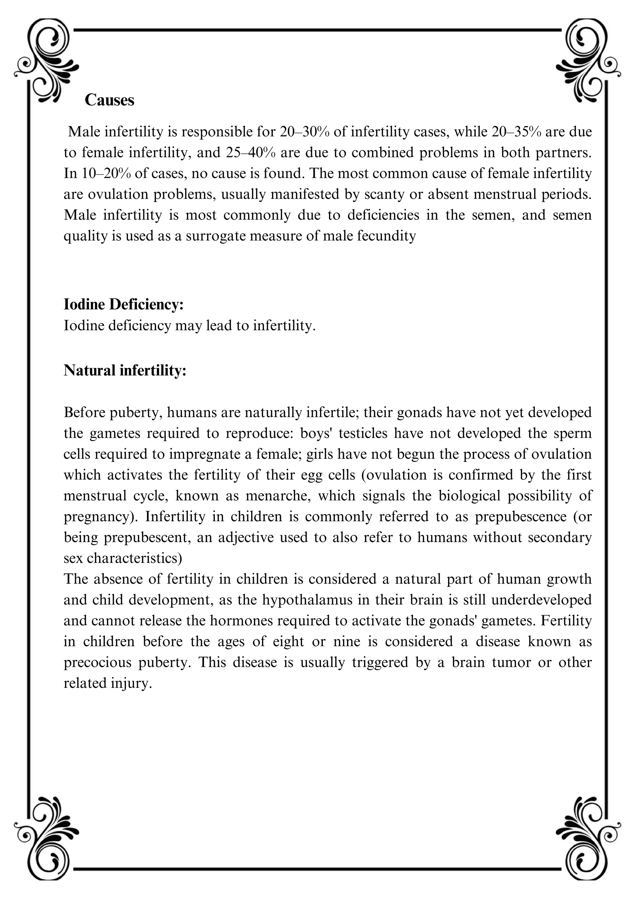 CLASS 12TH BIOLOGY INVESTIGATORY ON INFERTILITY .pdf
