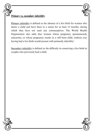 CLASS 12TH BIOLOGY INVESTIGATORY ON INFERTILITY .pdf